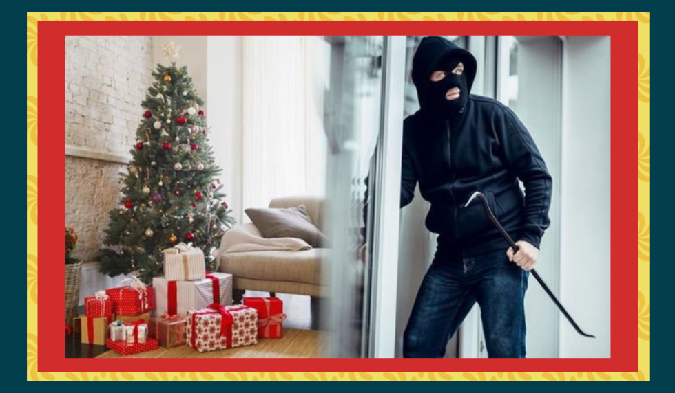 Christmas Security Tips - Black and White Key Security
